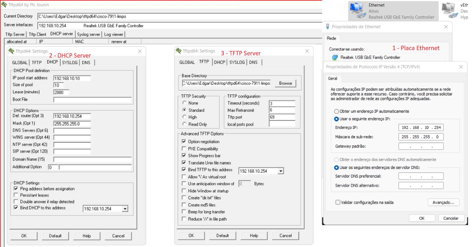 Upgrade firmware SIP nos telefones Cisco 79xx | EMBIT Serviços