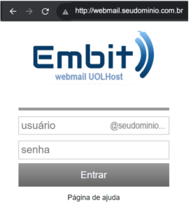 Configurar Email do UOLHost no Outlook | EMBIT Serviços
